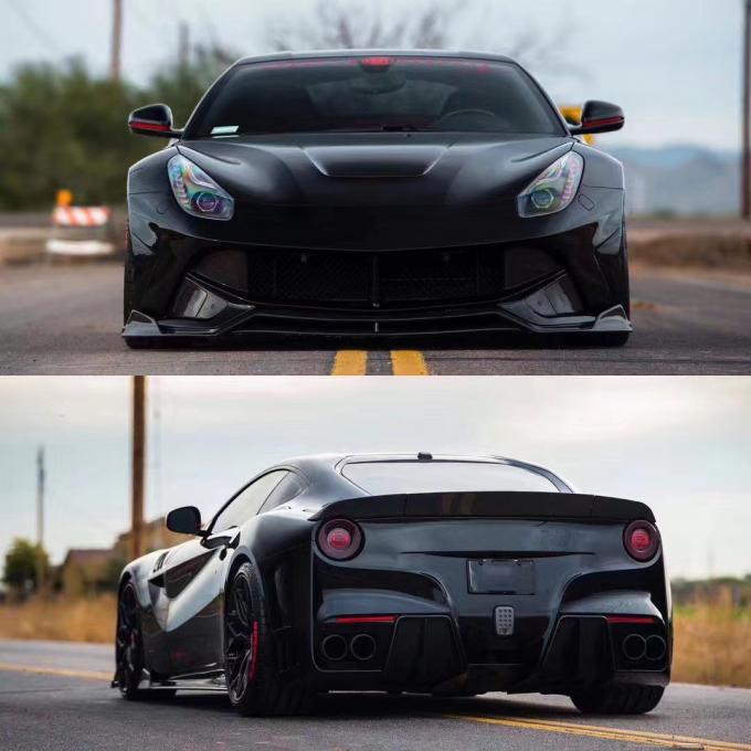 For Ferrari F12 Carbon Fiber Body Kit F12 Upgrades the SVR-style Front ...