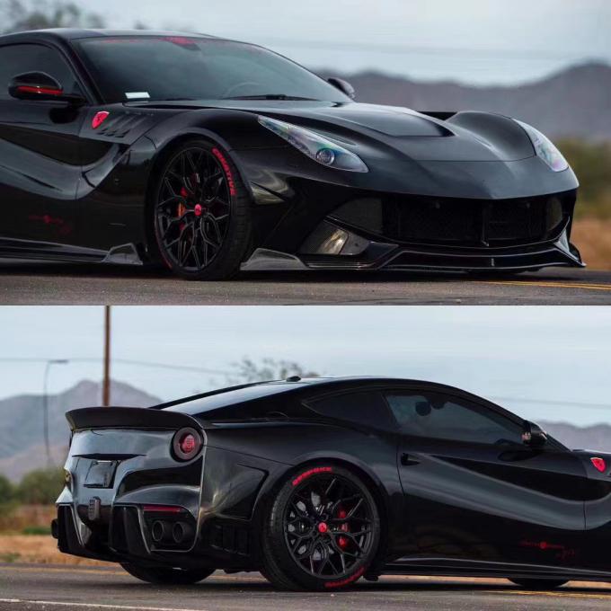 For Ferrari F12 Carbon Fiber Body Kit F12 Upgrades the SVR-style Front ...