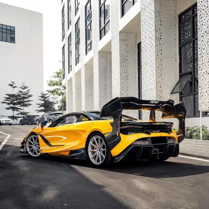 GTR Style 720s Wide Body Kit Mclaren Senna Body Kit Front Bumper Carbon ...