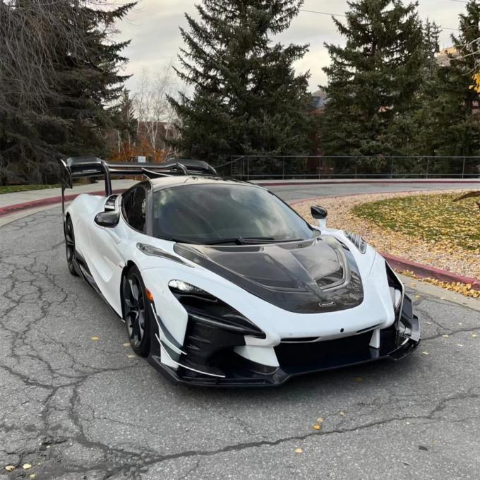 GTR Style 720s Wide Body Kit Mclaren Senna Body Kit Front Bumper Carbon ...