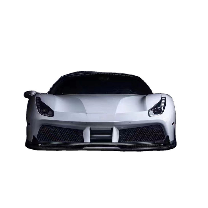 For Ferrari 488 Carbon Fiber Body Kit 488 Upgraded Vors Style Carbon ...