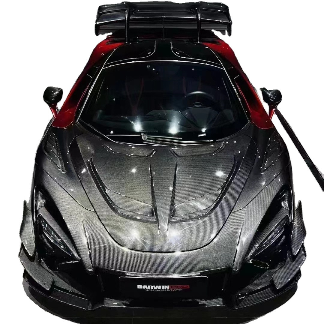 GTR Style 720s Wide Body Kit Mclaren Senna Body Kit Front Bumper Carbon ...