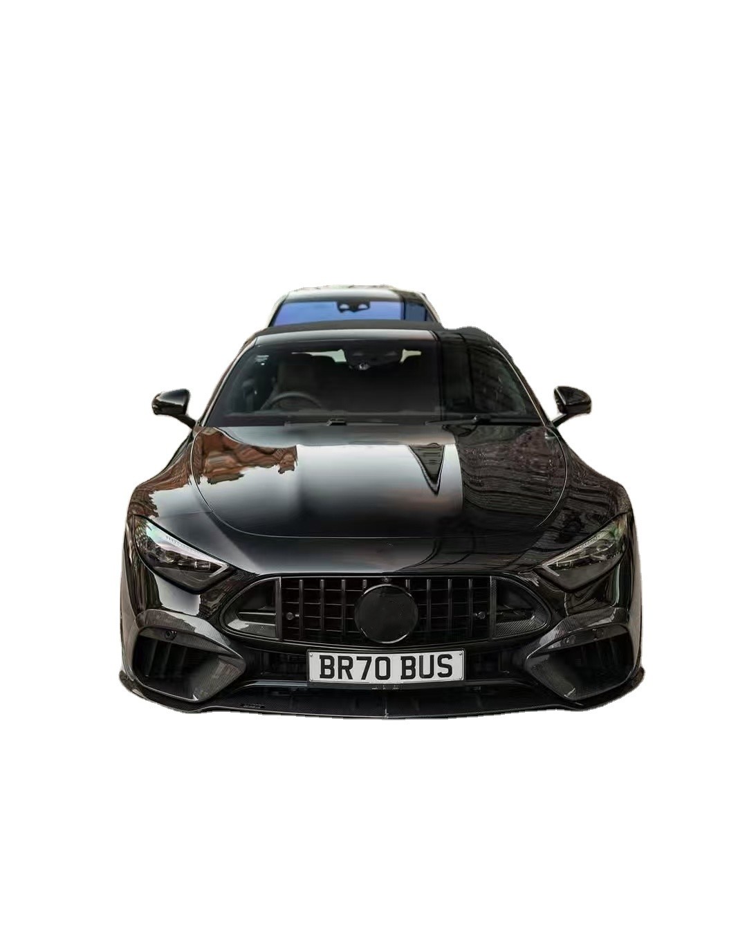 SL63 Mercedes Benz Sl Body Kit 2015 - 2016 BS Style Hood Spoiler Front ...